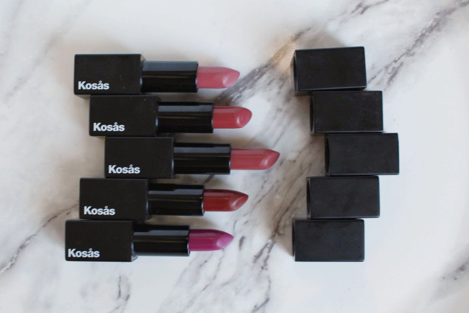 Review and Swatches: Kosas Cosmetics Lipsticks – Beauty Unhyped